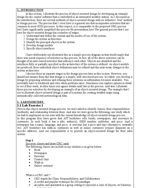 21 Lab Exercise 1 Pdf Class Computer Programming Inheritance