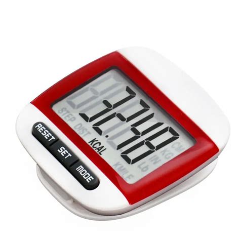 Premium LCD Digital Step Pedometer Walking Calorie Counter Distance Run