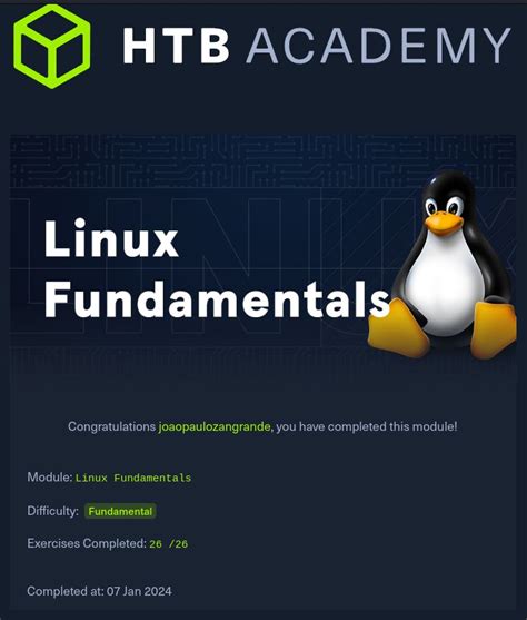 Linuxfundamentals Hacktheboxacademy Cybersecurity