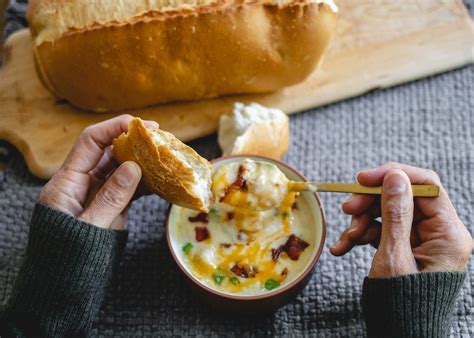 The Greatest Loaded Potato Soup Recipe Youll Ever Try Nc Eat And Play