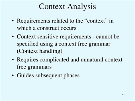 Ppt Context Analysis Powerpoint Presentation Free Download Id8752820
