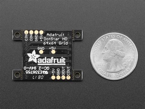 Adafruit DotStar High Density 8x8 Grid