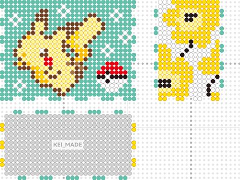 Pikachu Box Perler Bead Diary Keimade Blog Crafts And Travel