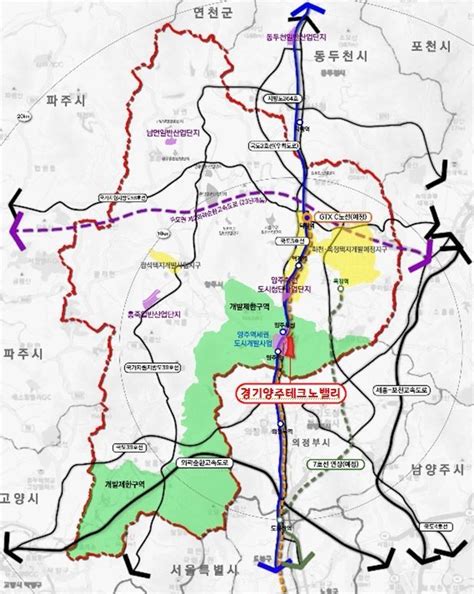 경기북부 성장판 양주테크노밸리 첫 삽 뜬다 아시아경제