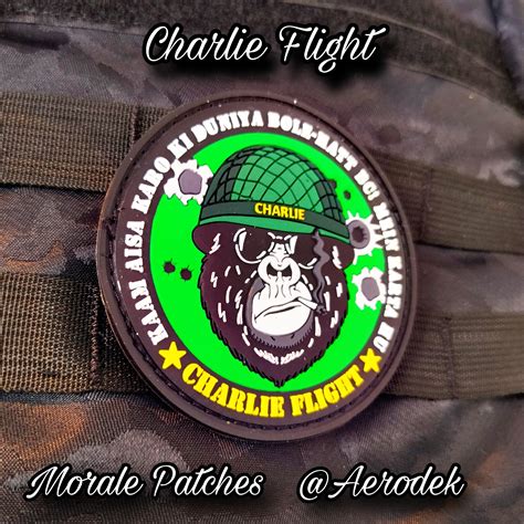 Charlie Flight Morale Patch Aerodek Store