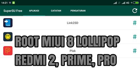 Android Running Apps Information Cara Root Miui 8 Redmi 2 Redmi