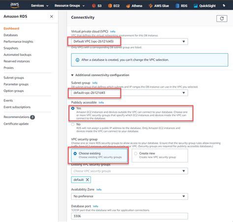 How To Configure An Amazon RDS Environment For MySQL