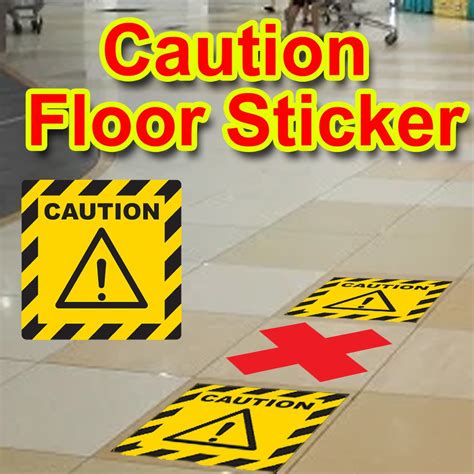 Caution Sticker Safety Sticker Shopping Sticker Caution Wet Floor