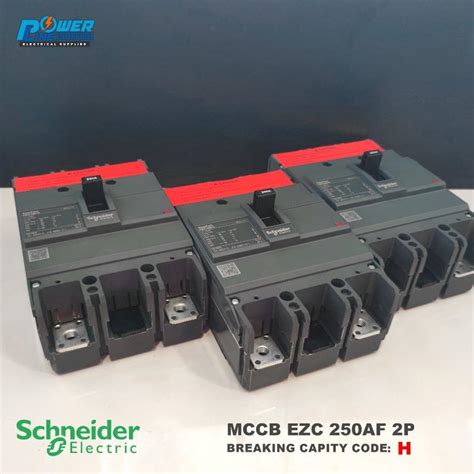 Circuit Breaker Schneider EZC Pole A A Commercial Industrial Construction Building