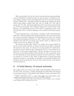 Neural Forecasting Introduction And Literature Overview DeepAI