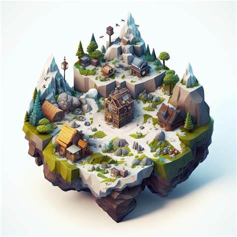 Premium Photo Rpg Map Isometric Rpg Item Object For Rpg Game