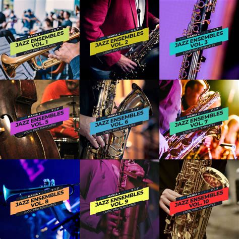 Jazz Ensembles Vol 1 Logic Pro Templates