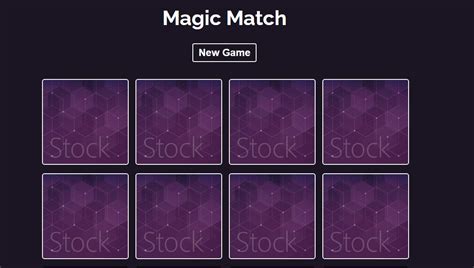 Launching Magic Match React Learning Project Houcem Eddine