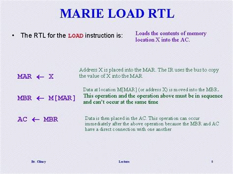 MARIE Instruction Set Architecture A Computers Instruction Set