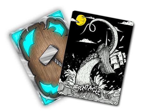 Tentacle Token Set Of 5 Mtg Token Kraken Lord Of The Etsy