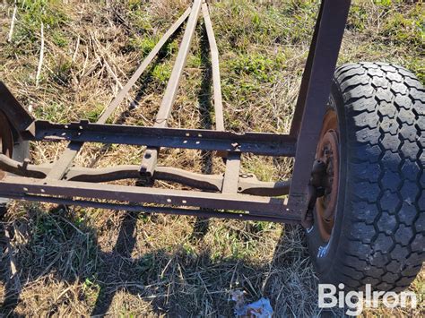 Shop Built Wire Spool Cart Bigiron Auctions