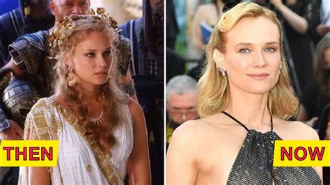 Troy Cast Then and Now (2004 vs 2023) - YouTube
