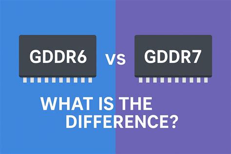 Gddr6 Vs Gddr7 What Is The Difference Unibetter