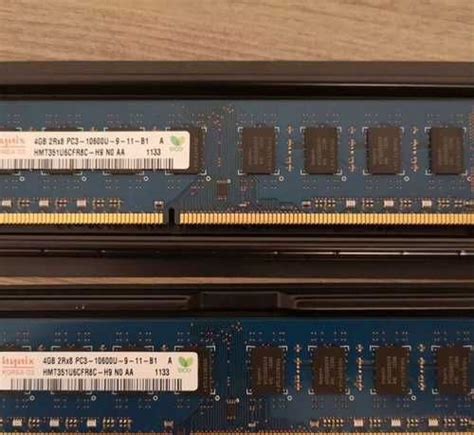 Оперативная память Sk Hynix Ddr3 1333mhz 4gb X2 Festima Ru частные