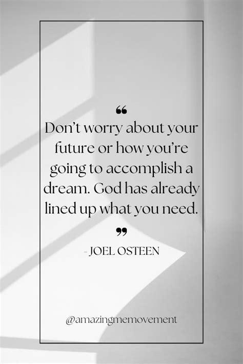 Joel Osteen Quotes On Faith