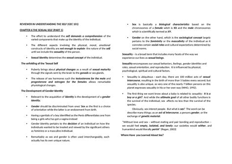 Inbound REVIEWER IN UNDERSTANDING THE SELF GEC CHAPTER THE SEXUAL