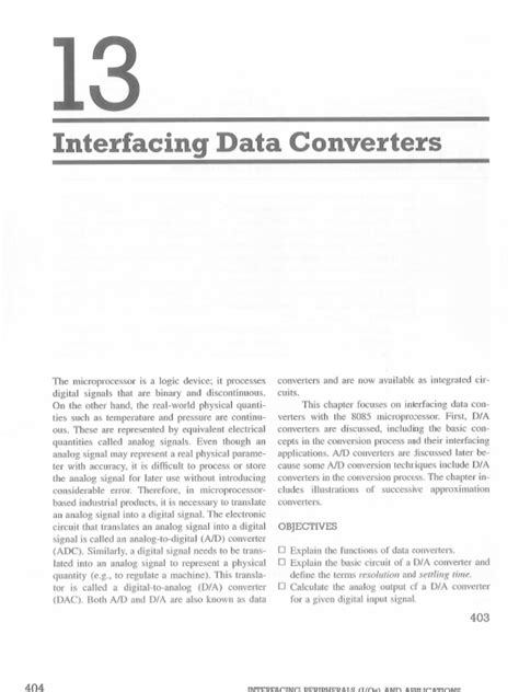 Microprocessor Architecture Programming And Applications With The 8085 Part 2 Pdf