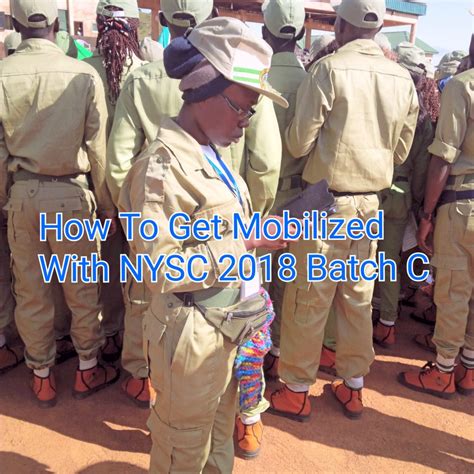 How To Get Mobilized With NYSC 2018 Batch C