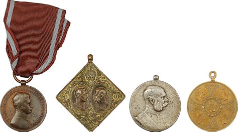 Подборка медалей разных стран 1 Австро Венгрия Франц Иосиф I 1848 1916 гг Медаль В