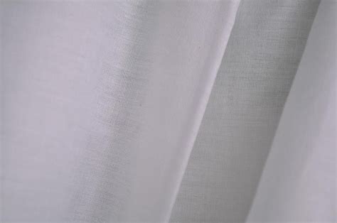 Organic Natural Cotton Voile Curtain Panel Luxurious Linen Look Sheer