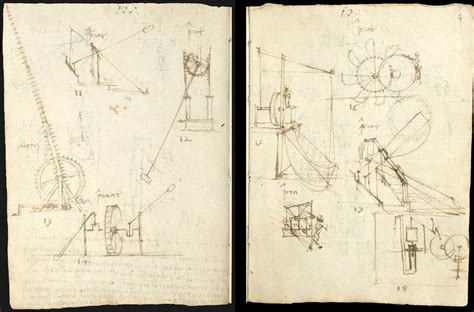 Des carnets de Léonard de Vinci numérisés en haute résolution La