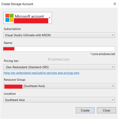 Access Azure Storage In An Aspnet Core Application Using Connected Services Dotnetcurry