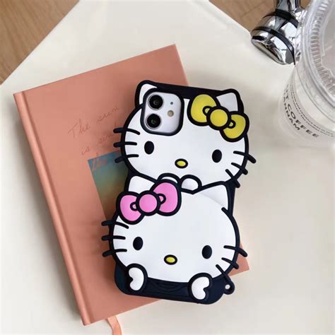 เคสโทรศัพท์ลาย Hello Kittyเคสฝาหลังซิลิโคนนิ่มสำหรับโทรศัพท์ Iphone 13 Pro Max 12 Pro Max 11