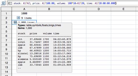 Spreadsheet Kx Analyst