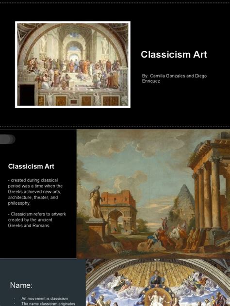 Classicism Presentation Pdf Classicism