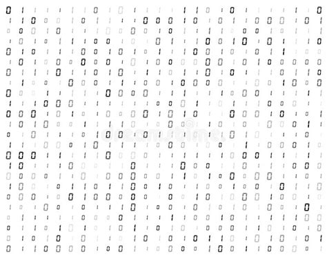 Binary Code Stream Background Data Vector Design Stock Vector