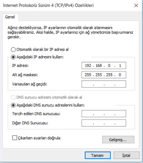 Ip Assignment Of The Pc For Network Connection Download Scientific