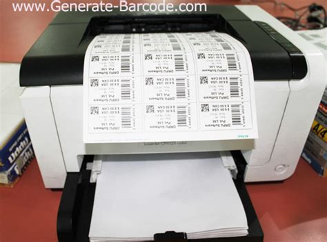 Step By Step Procedure For Printing Barcodes Using Thermal Printer
