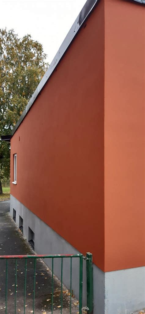 Варо циметова мазилка с вградена мрежа фино пердашена структура и силикатна боя Maistorplus