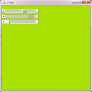 Java Programs Scrollbar Demo In Java Awt