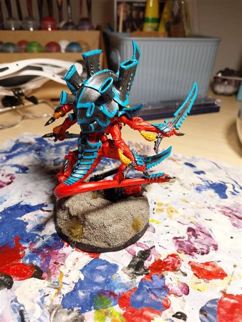 My Reworked Swarmlord And His New Base Rtyranids