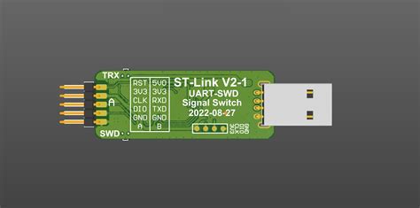 St Link V2 1 Signal Switch 立创开源硬件平台