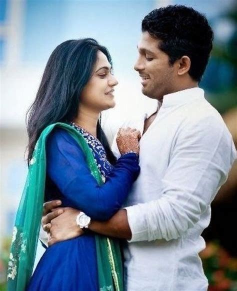 Allu Arjun Sneha Reddy Personal Photos
