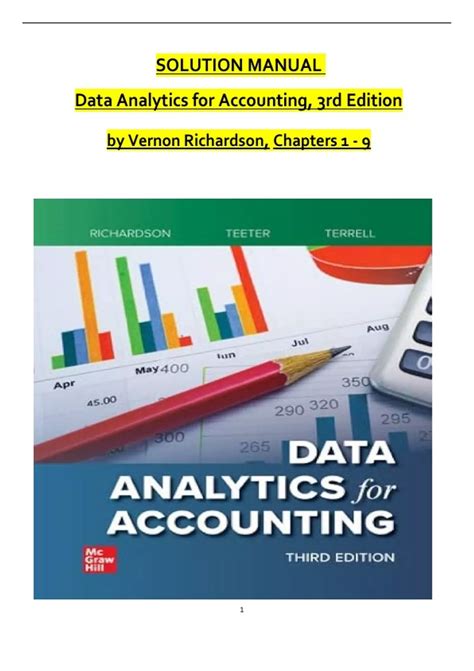 Solution Manual For Data Analytics For Accounting 3rd Edition Richardson Data Analytics For