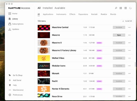 Instruments In Demo Mode — Community