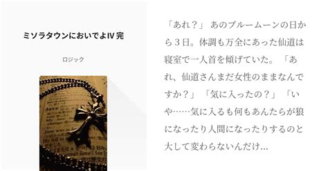 郷田ハンゾウ 郷仙 ミソラタウンにおいでよⅣ 完 ロジックの小説 Pixiv