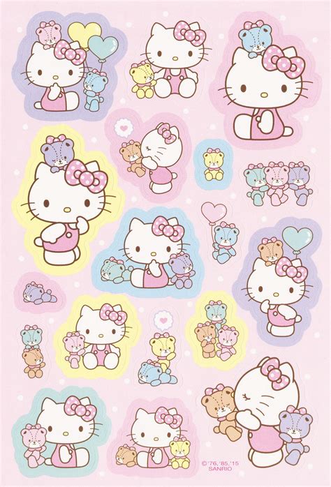 Kawaii Shop Şirin çizim Sticker Tasarımı Çıkartma