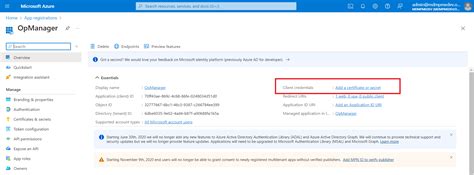 Oauth Opmanager Help