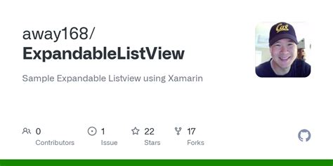 GitHub Away168 ExpandableListView Sample Expandable Listview Using