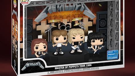 Funko Pop Moment Deluxe Metallica Master Of Puppets Tour 1986 Vinyl