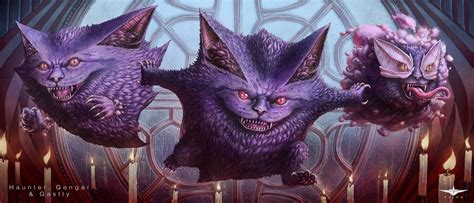Gastly Haunter Gengar Wallpaper